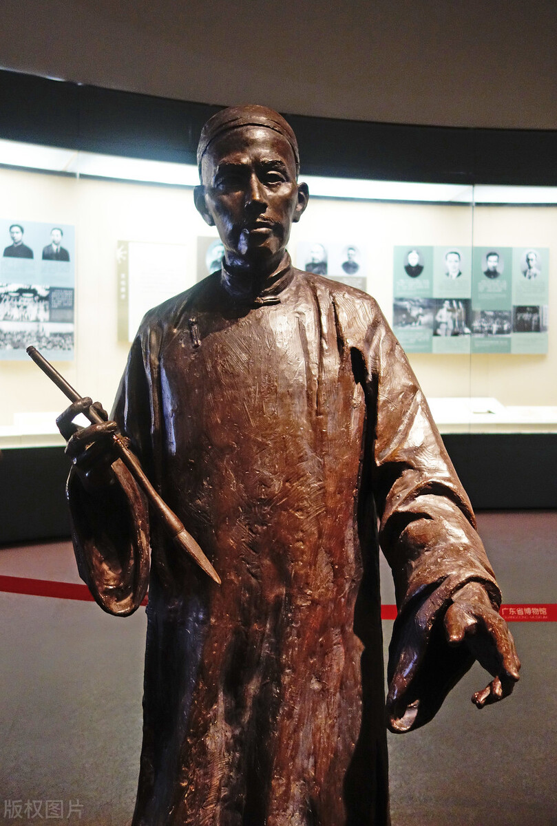 The patriotic poet of the Qing Dynasty, Huang Zunxian's ten poems, with ...
