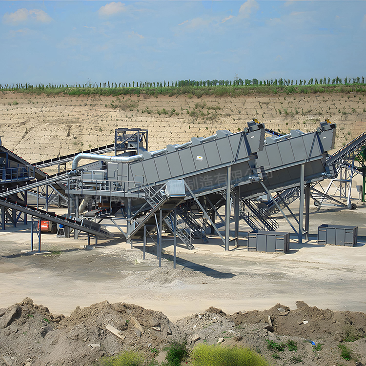 Construction and decoration waste magnetic separation equipment ...