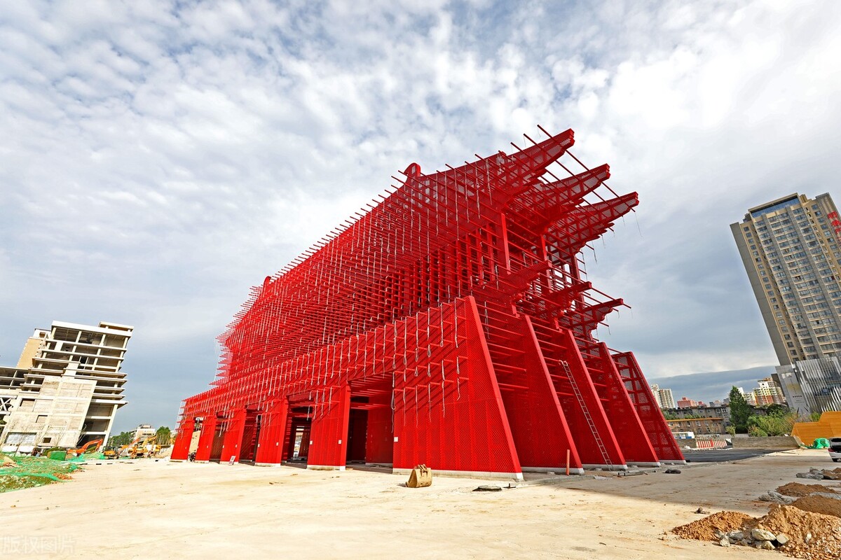 Xi'an Complex: Mingde Gate, Suzaku Gate and Danfeng Gate, the highest ...