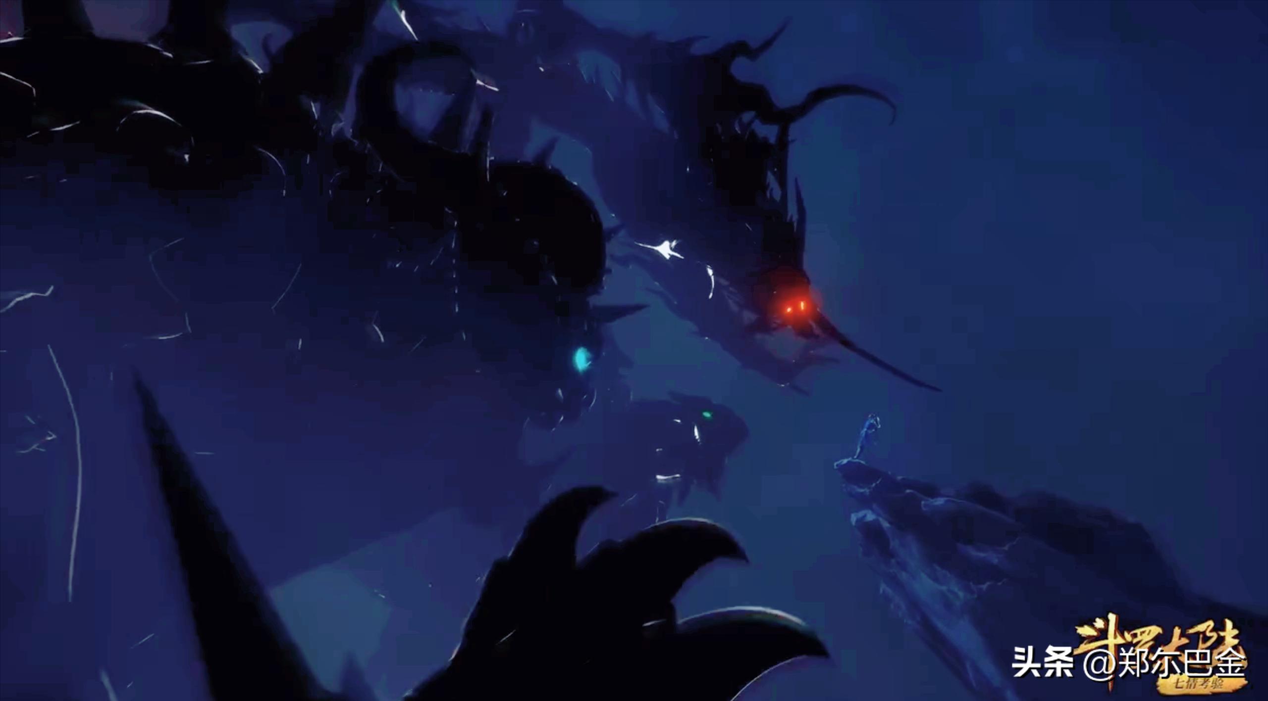 "Douluo Continent": Tang San battled against the deep-sea demon whale ...