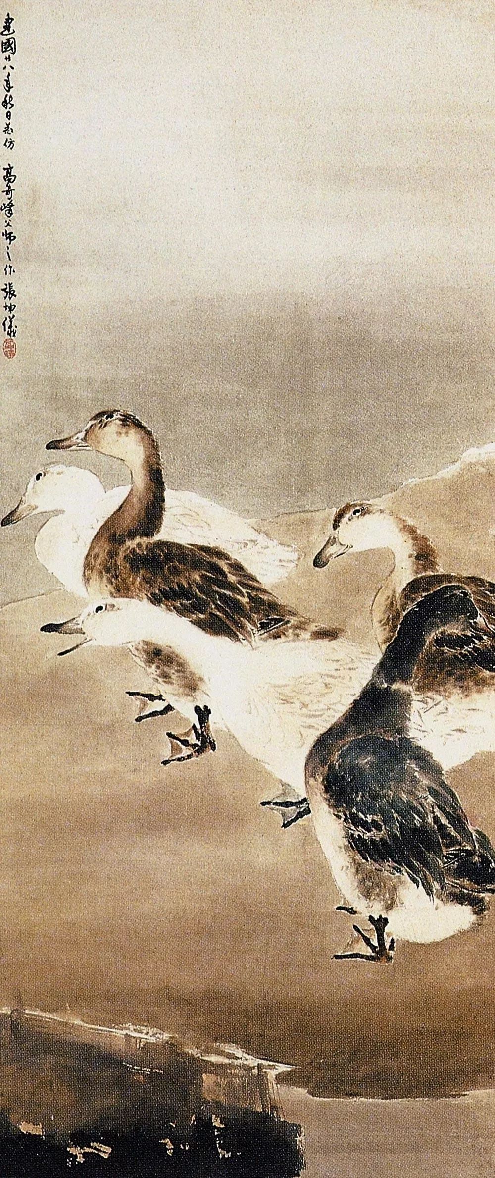 Appreciation of Zhang Kunyi's flower and bird paintings - iNEWS