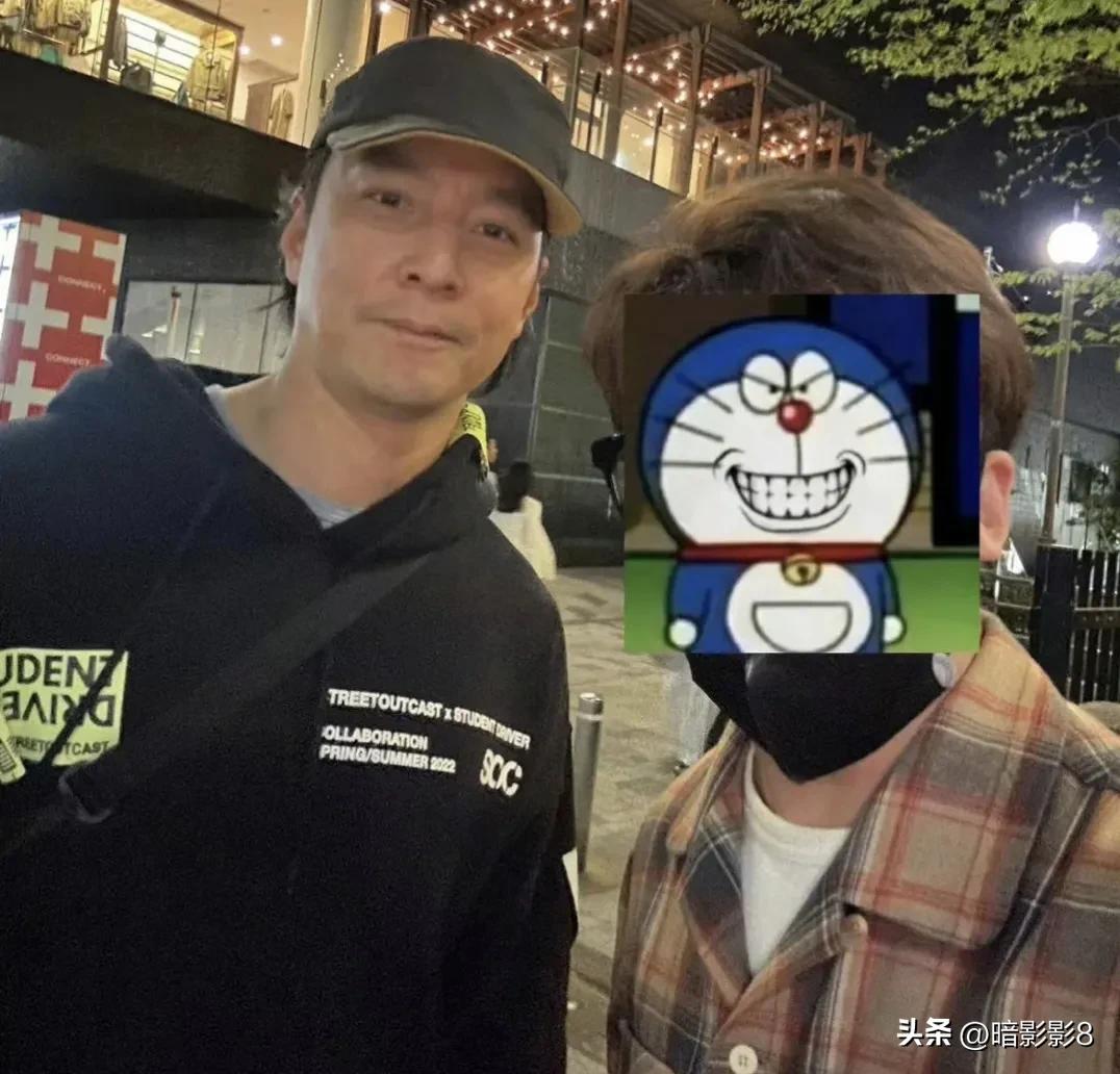 Netizens met Wu Yanzu by chance, the male god's hairline shifted to ...