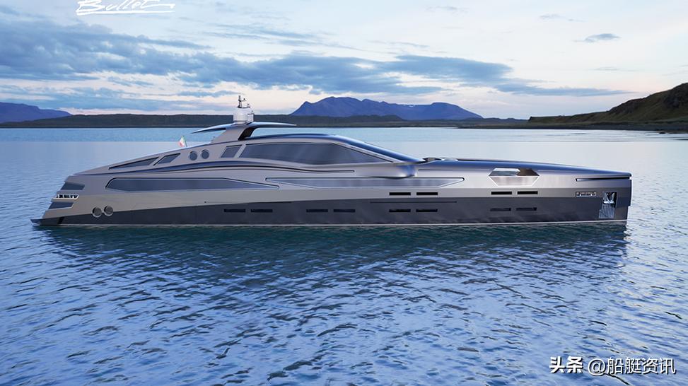 Bullet 200: 61-meter concept superyacht design - iNEWS