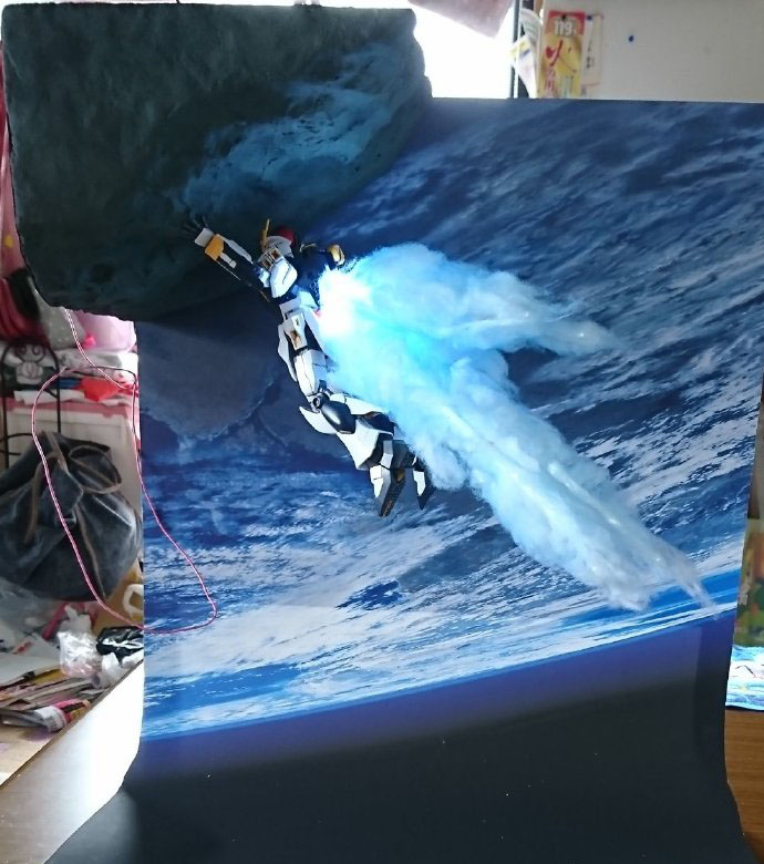 EG Niu Gundam classic animation scene restoration - iNEWS