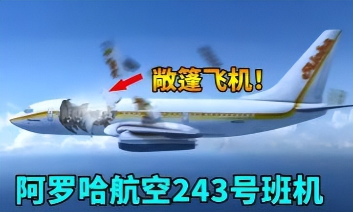 In 1988, a plane split suddenly at an altitude of 7,300 meters, and a ...