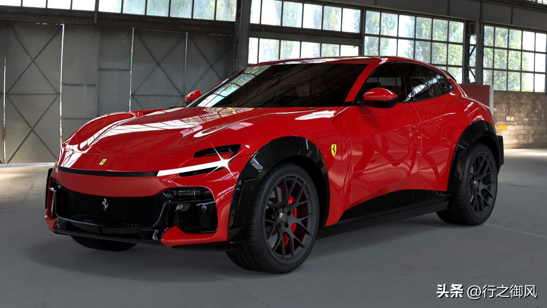 Hurricane right now: DMC upgrades 2023 Ferrari Purosangue - iMedia