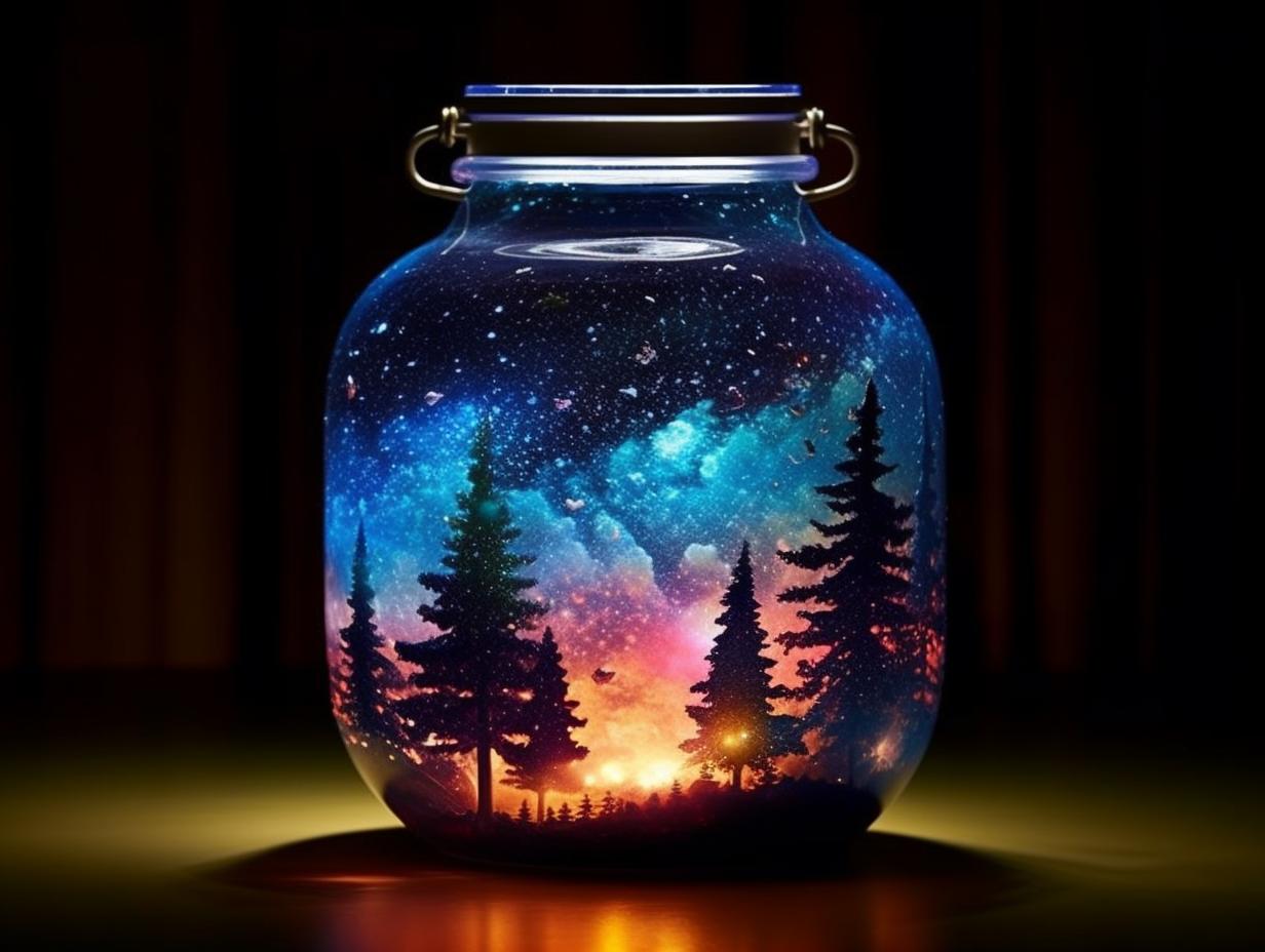 Upside-down Beauty: The Fantastic Charm of Upside-Down Glass Jar Landscapes - iNEWS