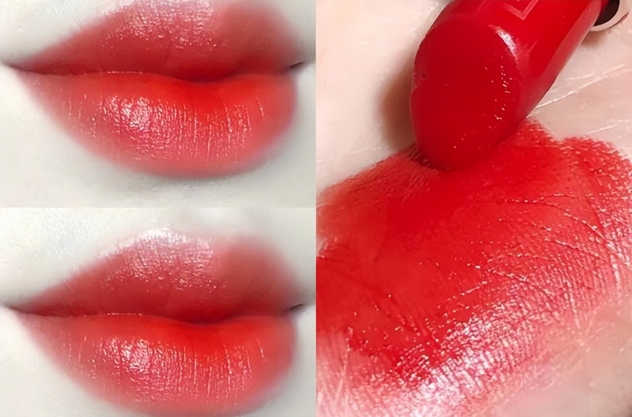 The texture of these lipsticks is like a piece of melted chocolate, yet ...