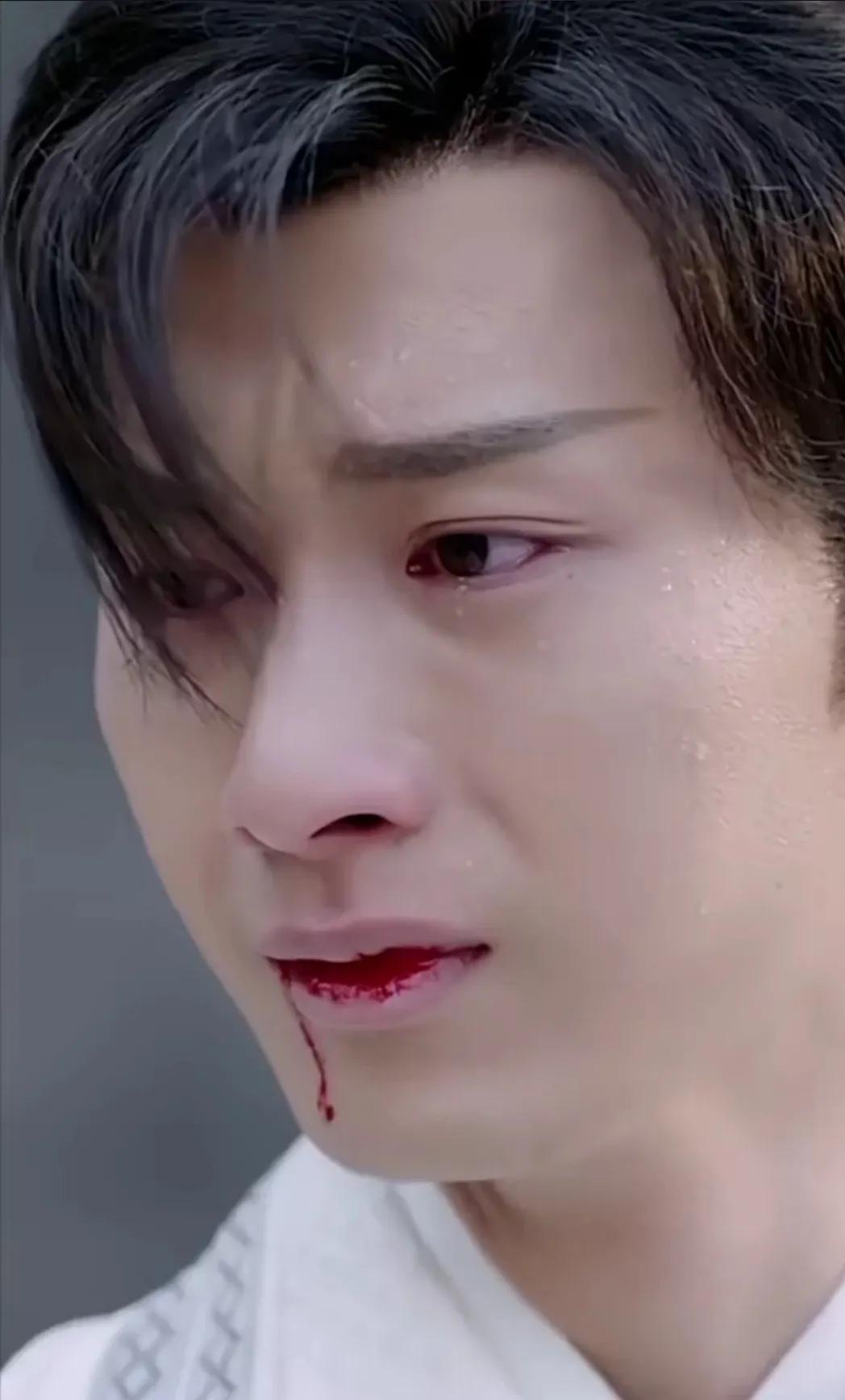 The classic stunt in the play is the crying scene. How difficult is it ...