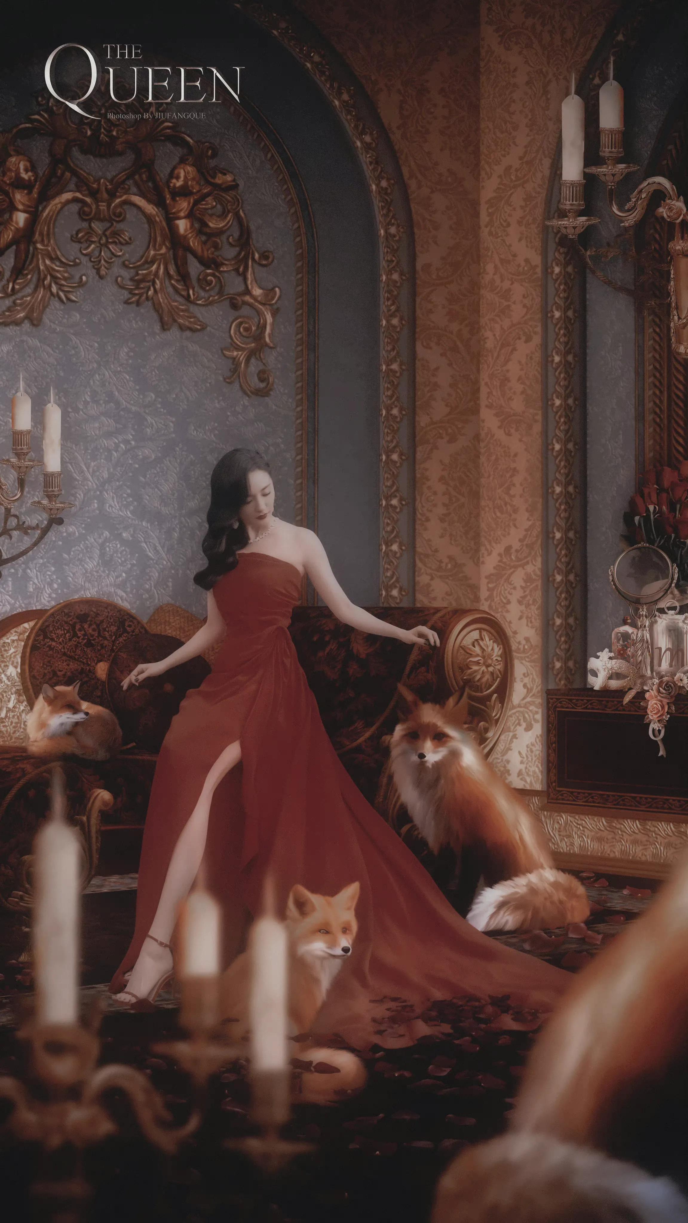 Yang Mi. Appreciation of beautiful pictures - the galaxy is bright, and your world is shining ...