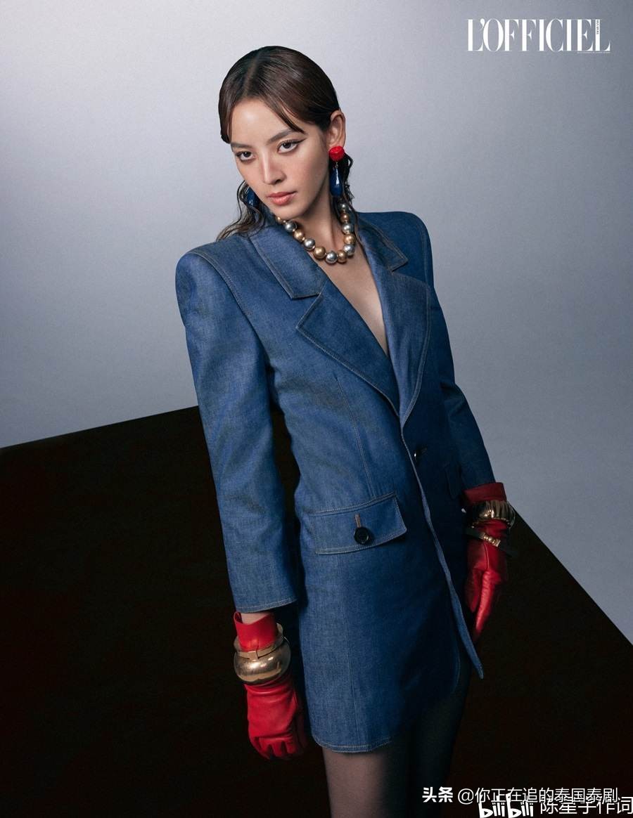 Thailand's sweetheart Nychaa incarnates the queen in the magazine: Thai ...