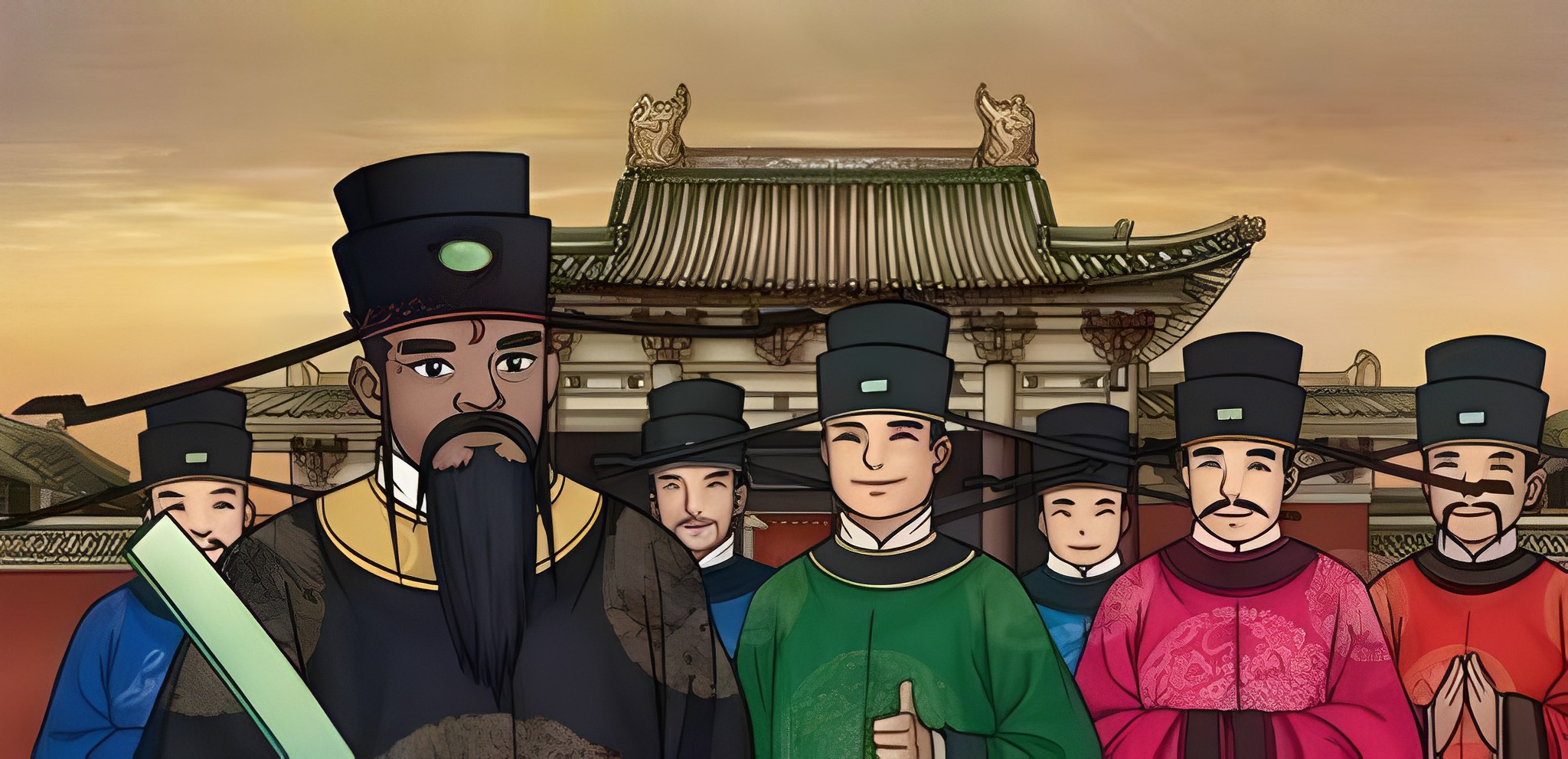 Jingkang History List: Fan Zhongyan 10%, Sima Guang 20%, Song Huizong ...