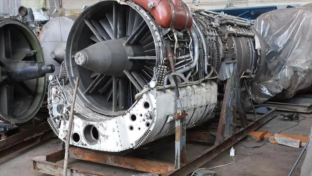 The power secret complex tail nozzle design engine of the Soviet T-4 ...