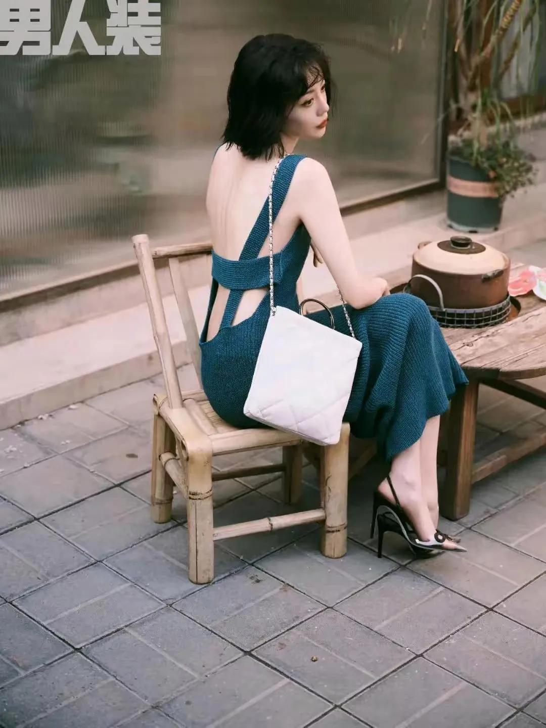 Appreciation of Li Ruixi's beautiful photos in men's clothing - iMedia