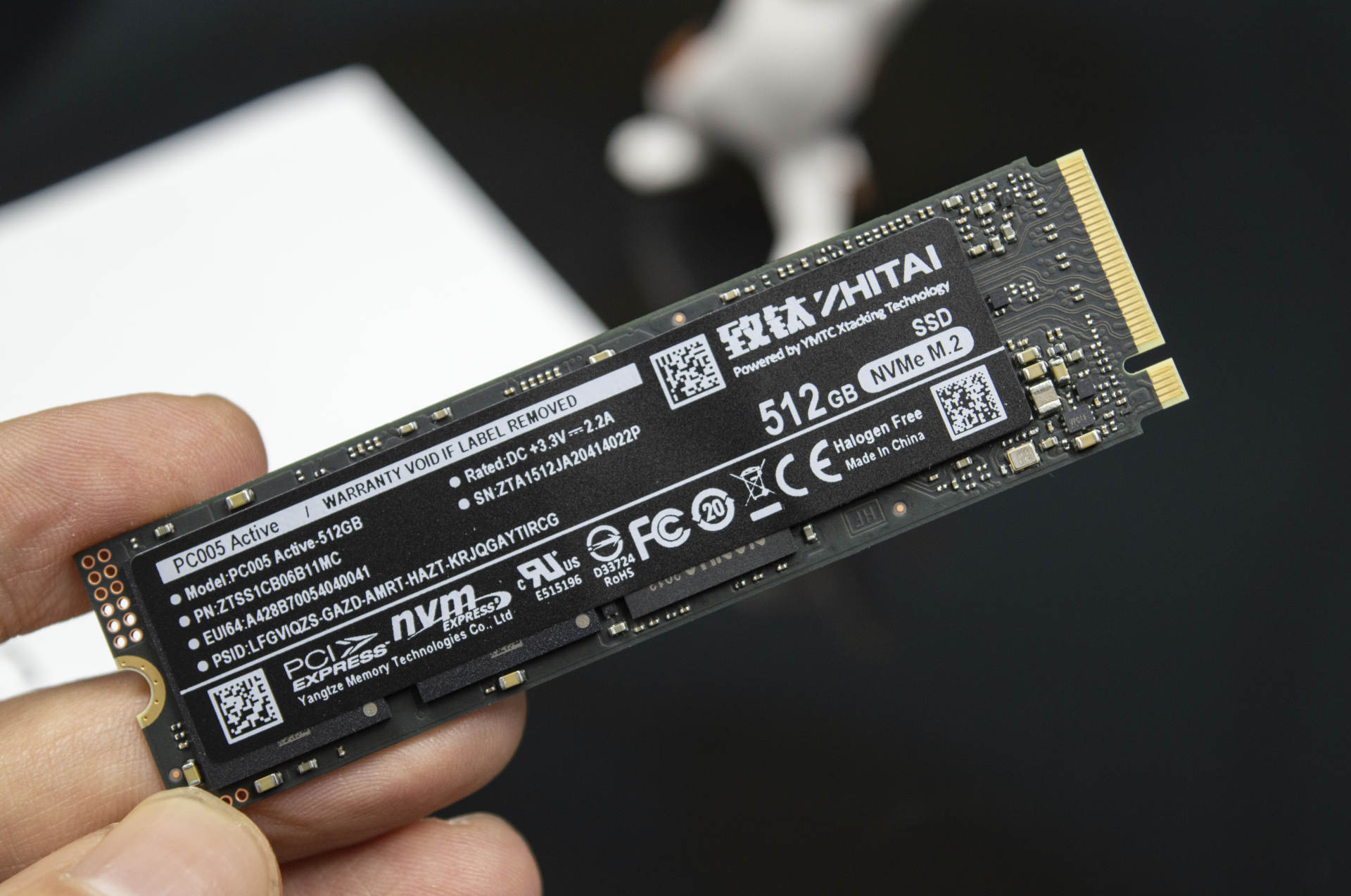 To Titanium PC005 Active 512G M.2 Solid State Drive Out of the Box ...