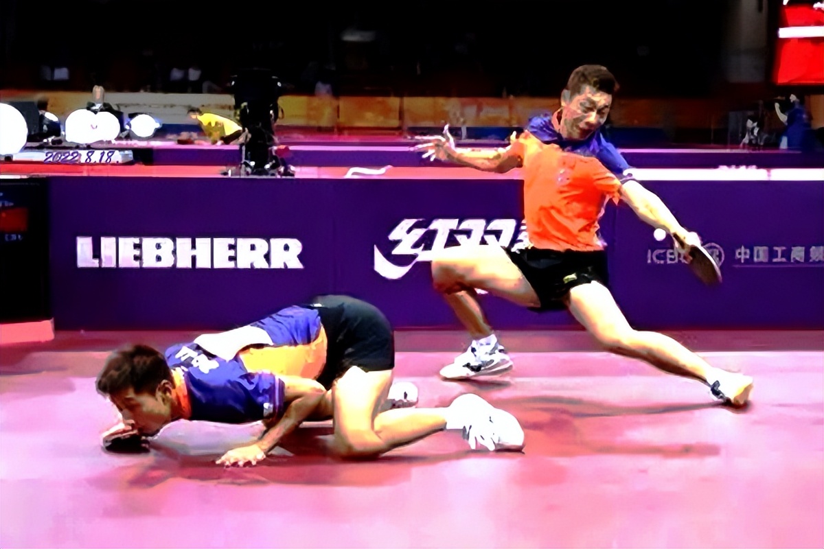 The normative technique of table tennis, two points of view, you judge ...