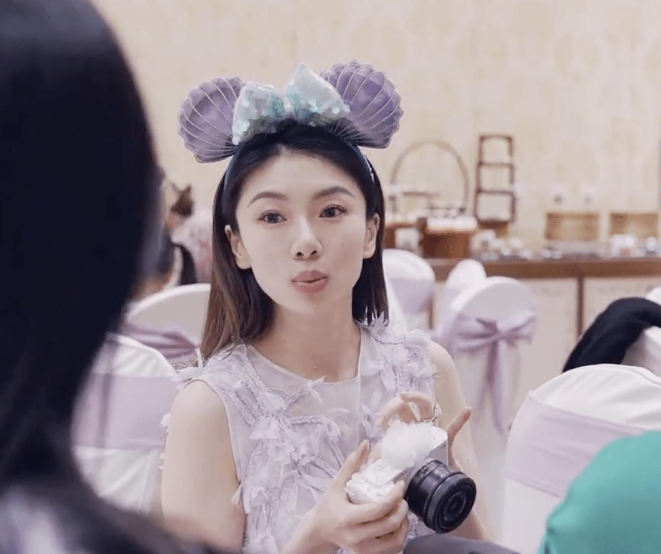 Cheng Xiaoyue took her daughter to participate in Disney activities ...