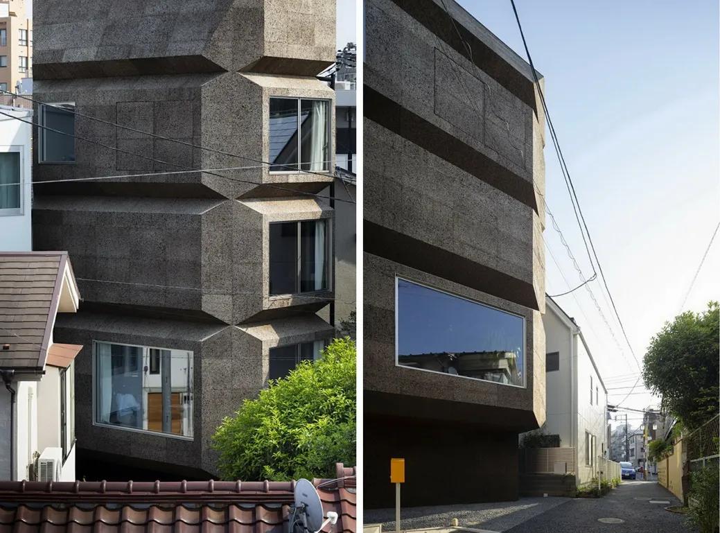 Creative Wooden Facade | Japanese Bay Window House - iNEWS