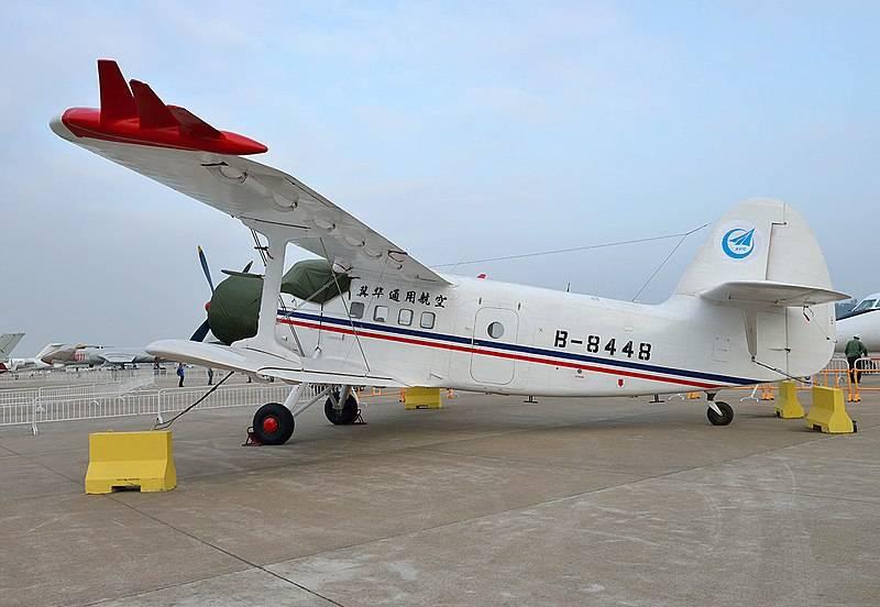 Y-5 biplane - Chinese version of Soviet An-2 - iNEWS