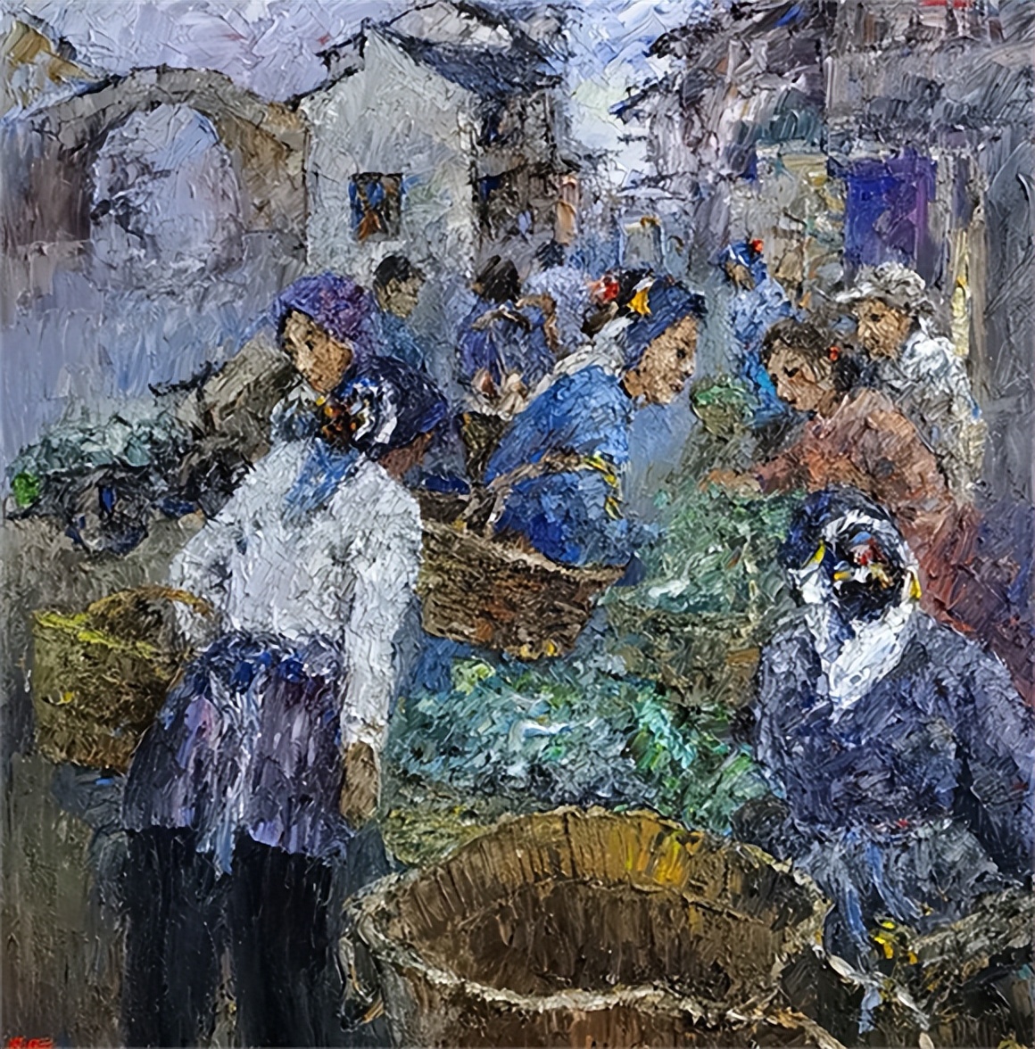 Oil painter Xie Jinfa - the true meaning and detachment of art are ...