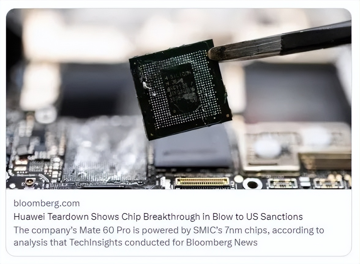 US media dismantled Huawei mobile phones and confirmed "Chinese chips ...