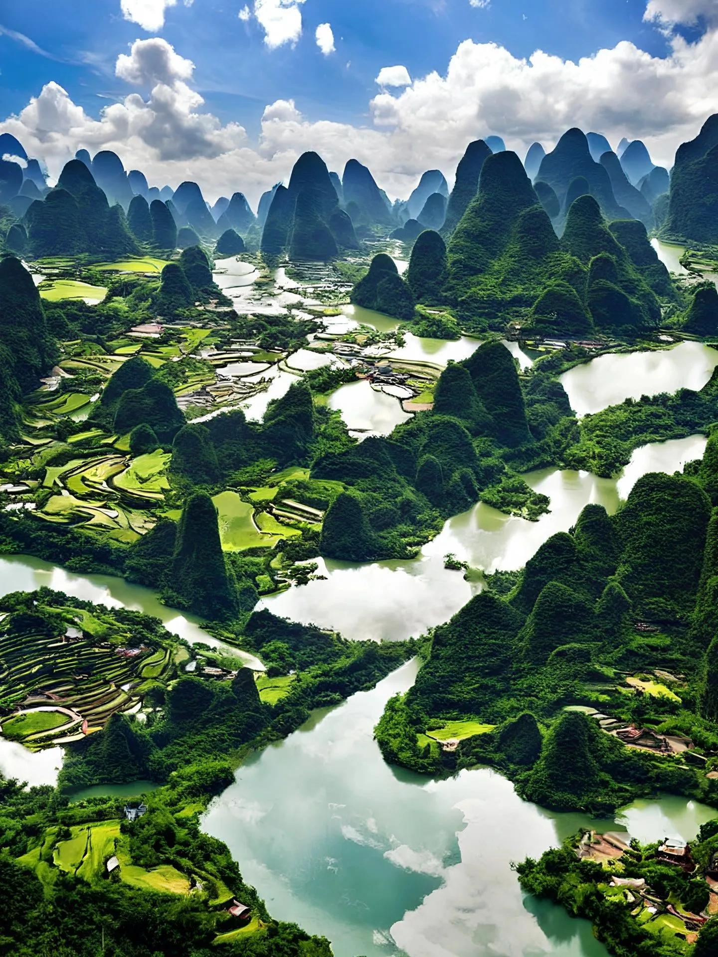 Painting ~ Landscape of Guilin - iNEWS