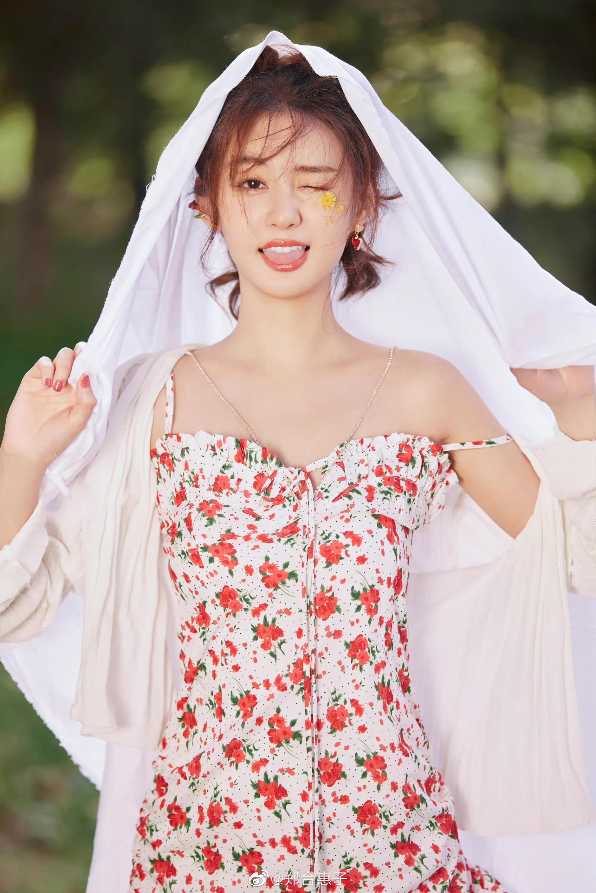 Beautiful picture of Zheng Hehuizi - iNEWS