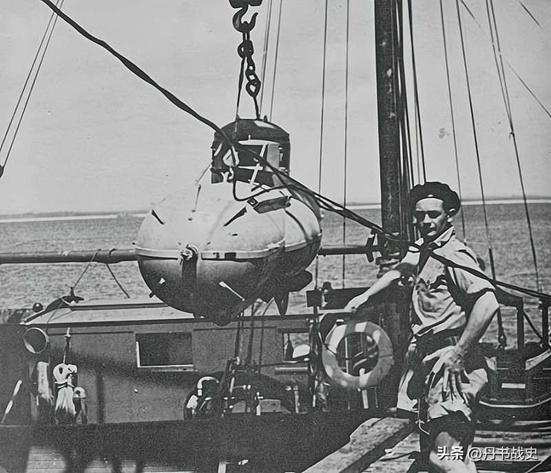 The British Wellman mini-submarine, the only operation ended in failure ...