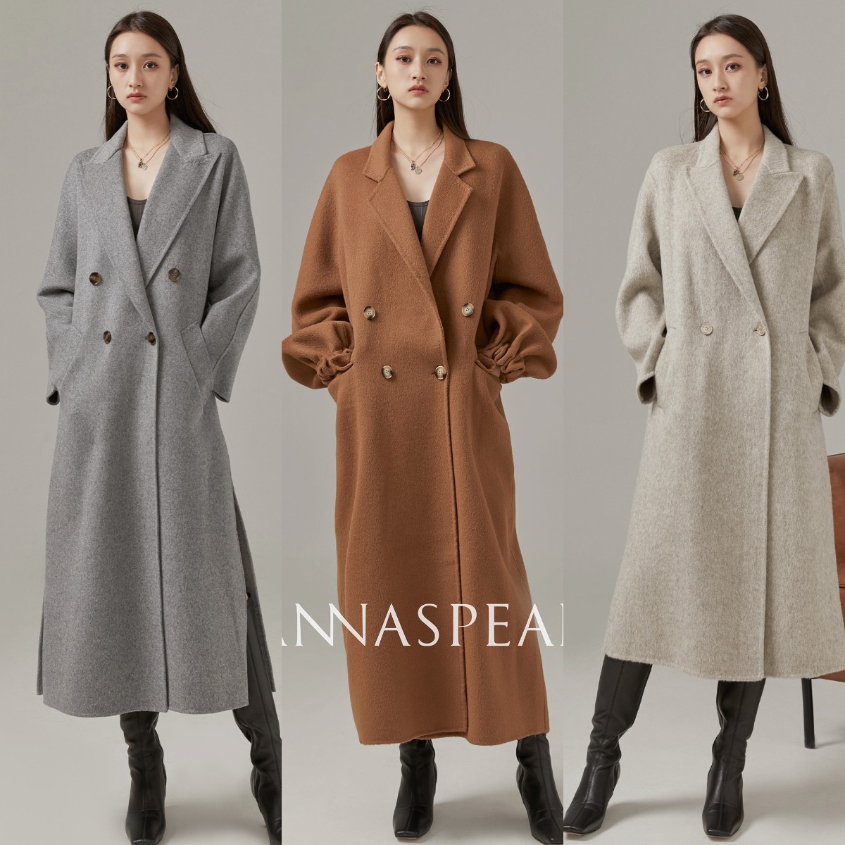 Middle-aged women's outfit inspiration: Use a coat with these 3 bottoms ...