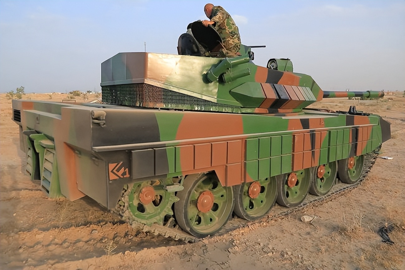 Iraqi T-55 Al-Kafil-1 tank modified by Type 59 - iNEWS