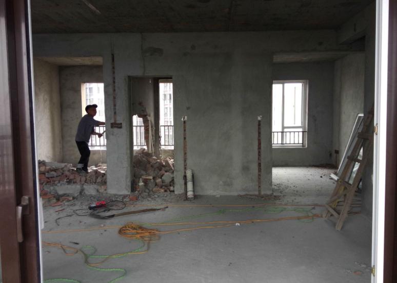 Precautions for wall demolition - iMedia