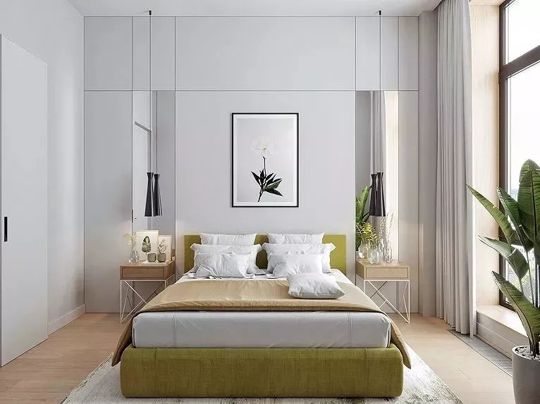 The 55-square-meter simple style small apartment, the body design is ...