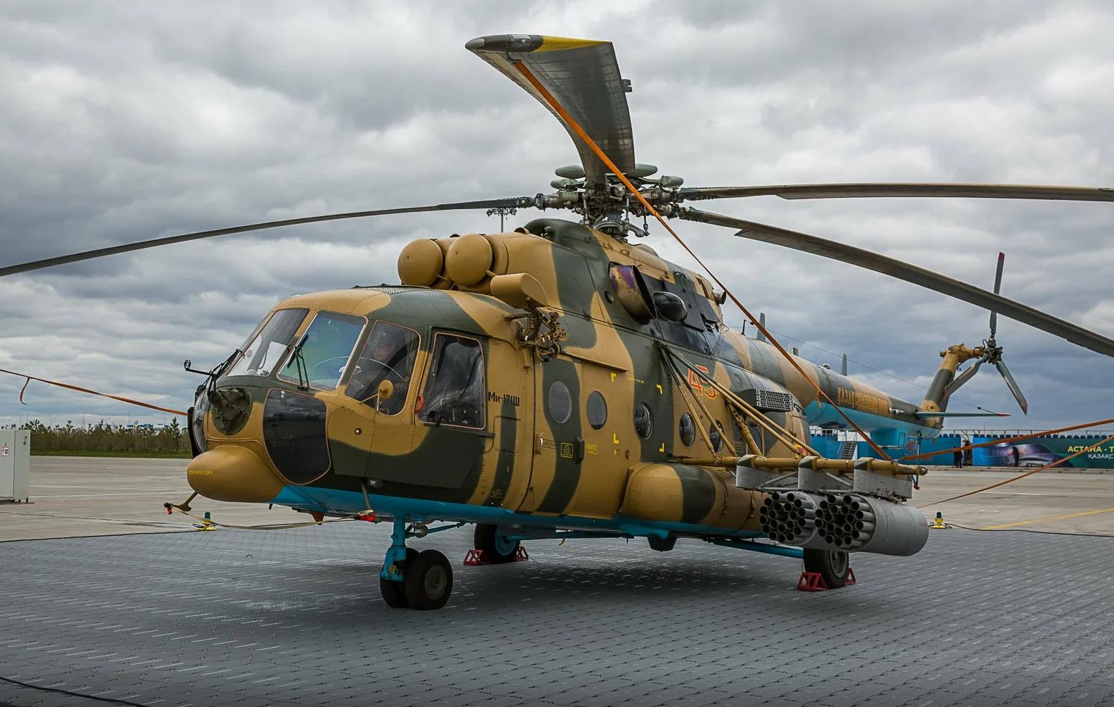The Russian Mi-171Sh helicopter has been greatly upgraded and improved ...
