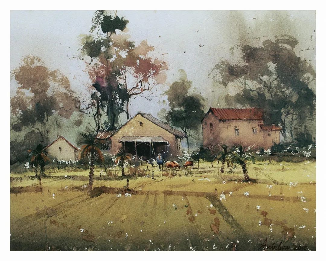 Indian Watercolor Painter Anirban Jana: A Born Artist - iMedia