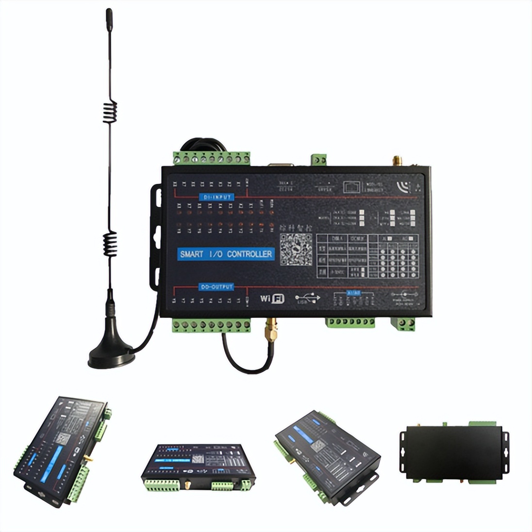 ZK wireless 4G communication-IO controller transmits data (Industrial ...