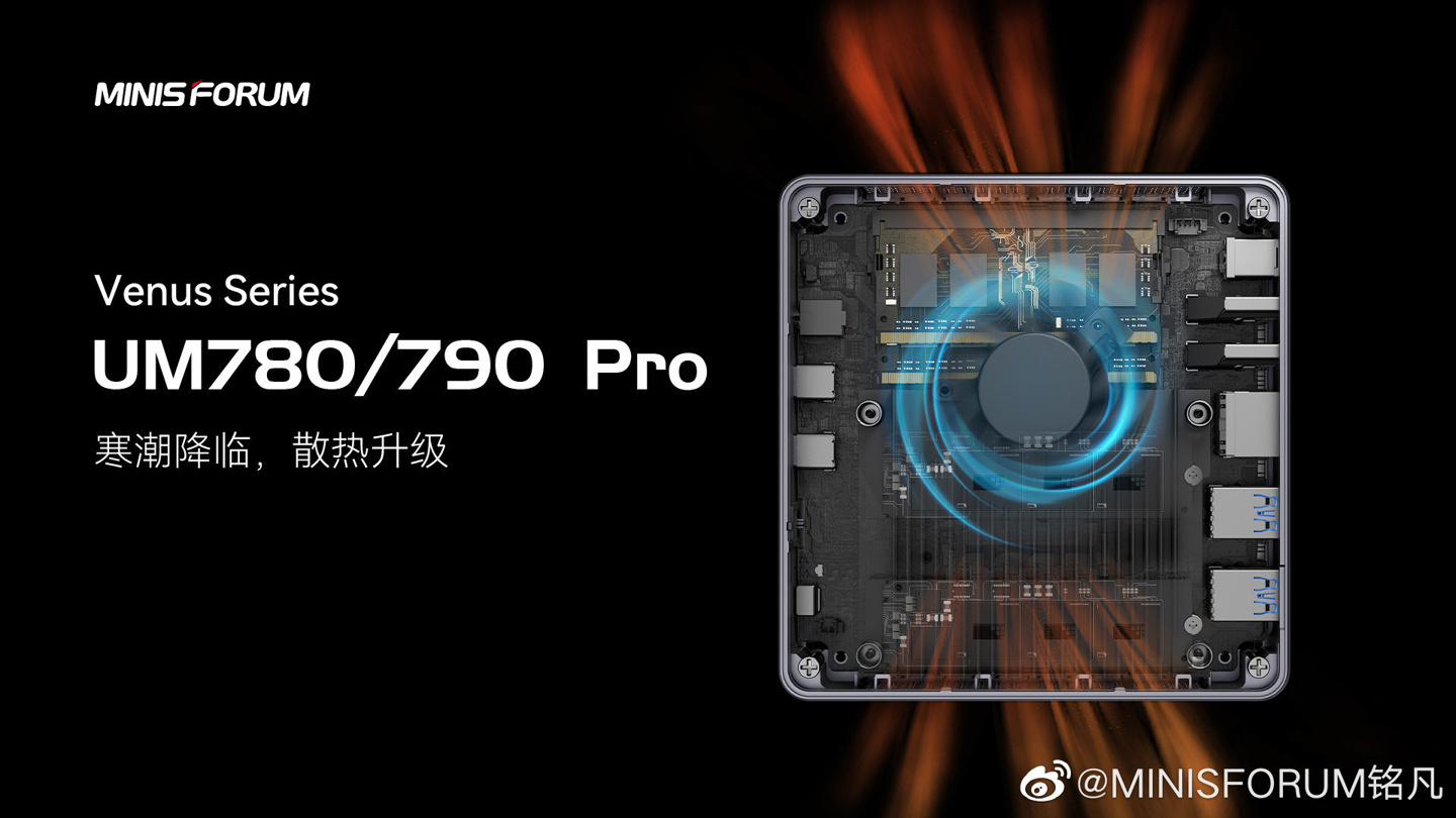 銘凡預熱新款UM780/790 Pro迷你主機：支持雙SSD組RAID - 資訊咖