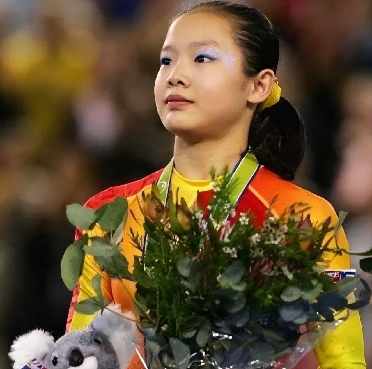 The Queen of Gymnastics Cheng Fei: She has gained weight over 200 ...