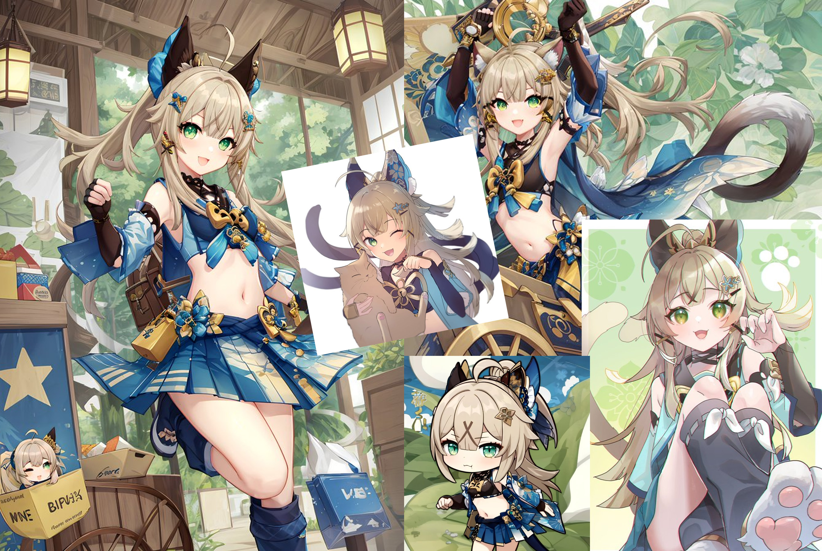 Qiliangliang's second creation fan is on fire! Bullying Goro and being teased by Miko Ayato ...