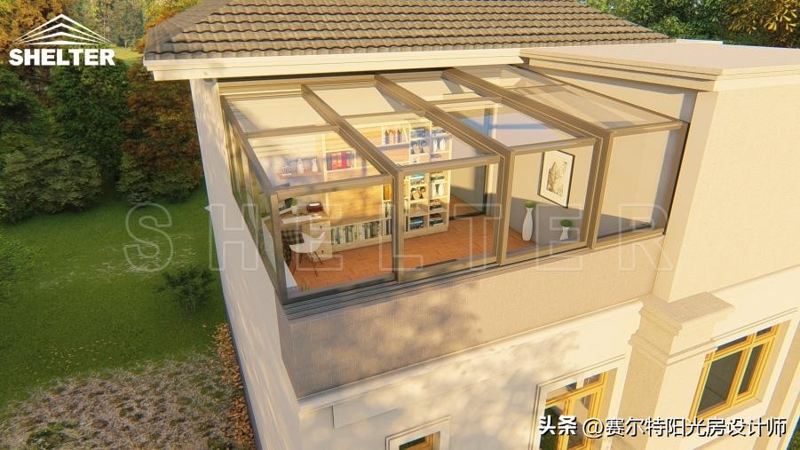 5 new designs of mobile sun room, breaking the shape of flat roof sun ...