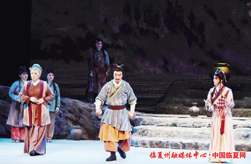 Long Opera "Dayu Controls the Water" sings "Flowers Linxia" - iNEWS