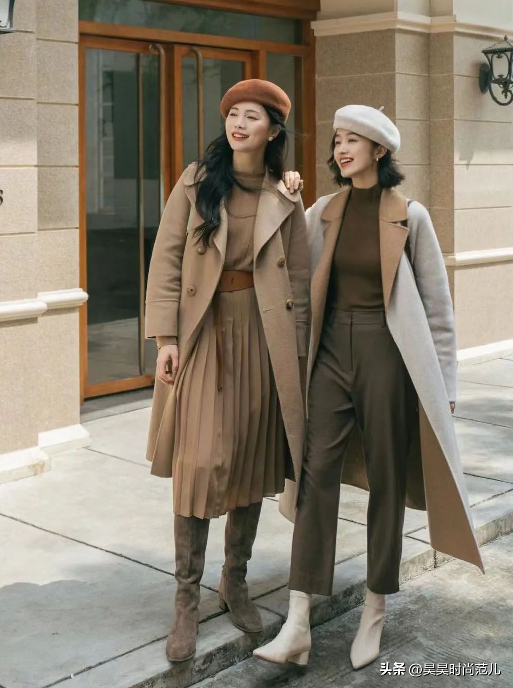 Wearing a coat in spring, remember these 4 matching methods, simple and ...