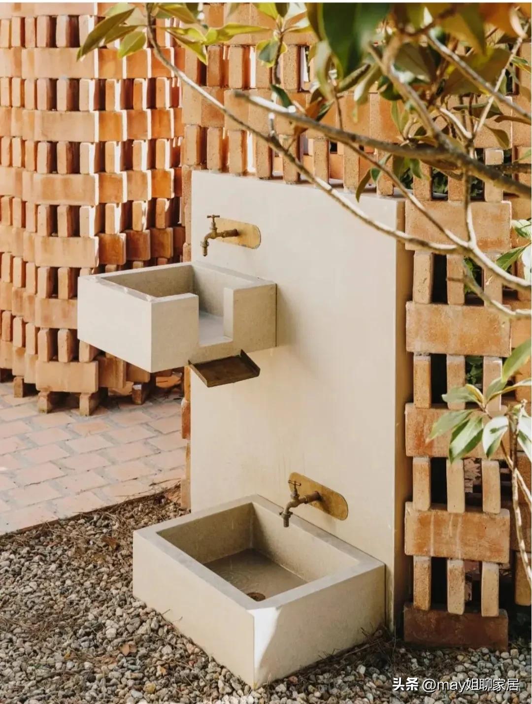 Rustic garden wash basin style, practical and beautiful - iNEWS