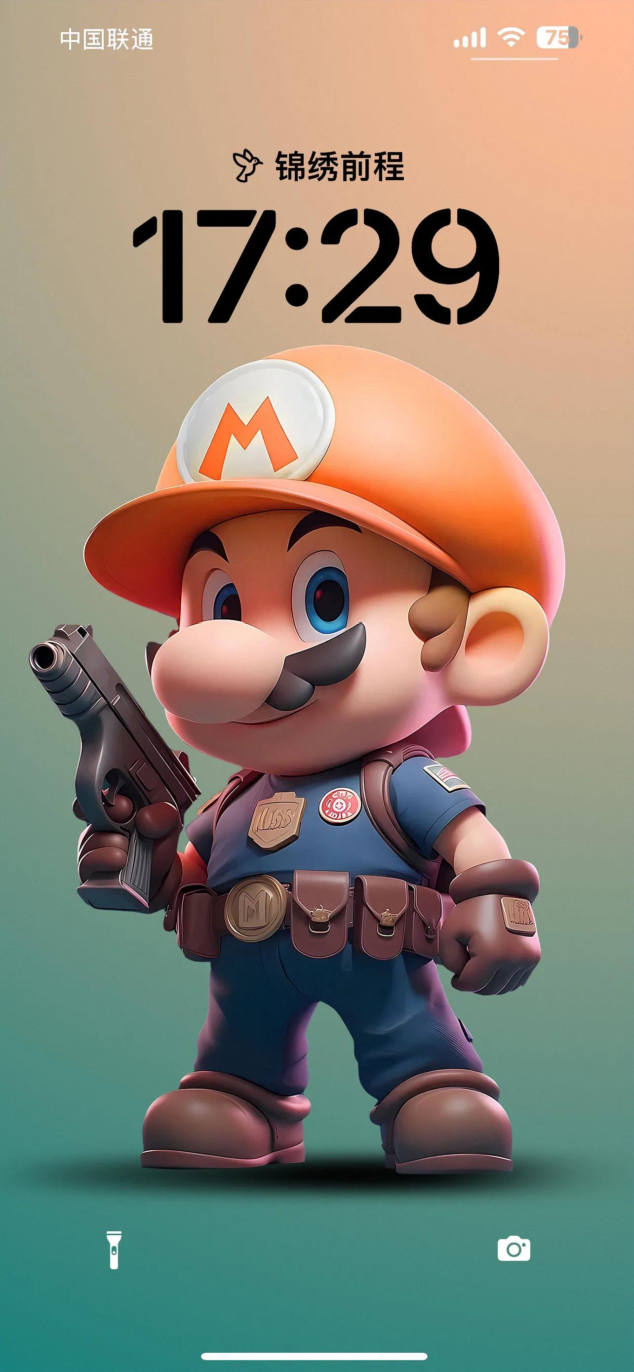 Mario police officer ultra clear full screen set wallpaper share - iMedia