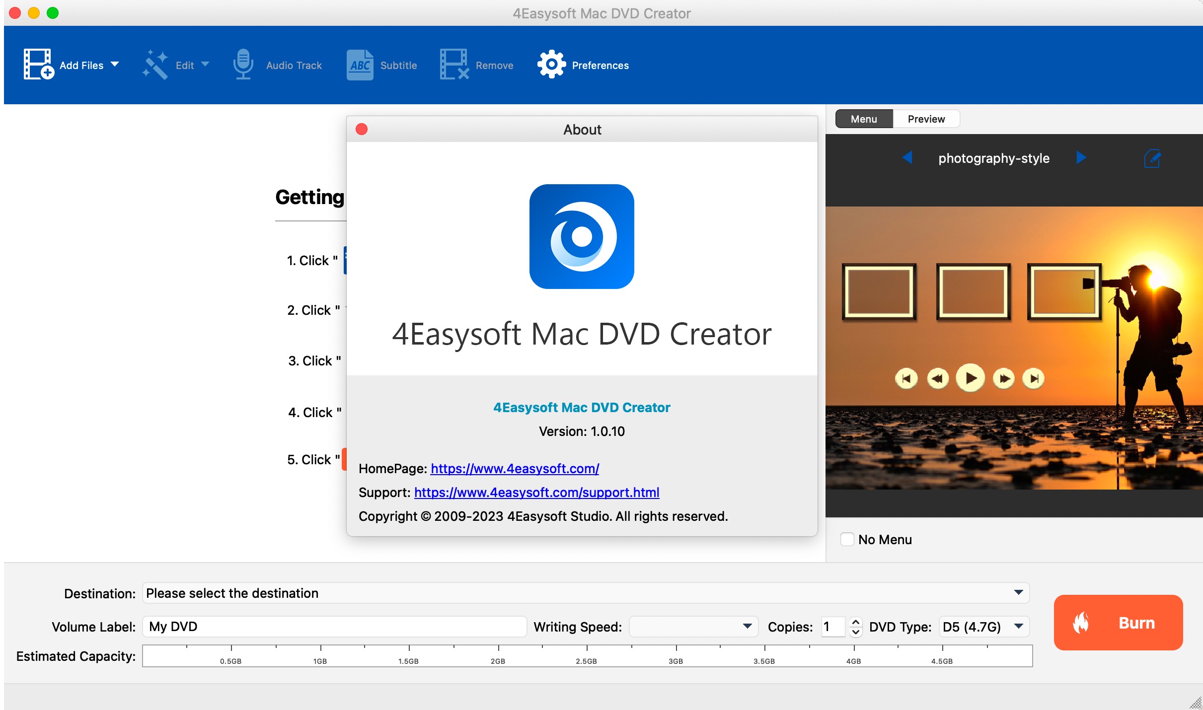 4Easysoft DVD Creator for mac (powerful DVD burning software) - iNEWS