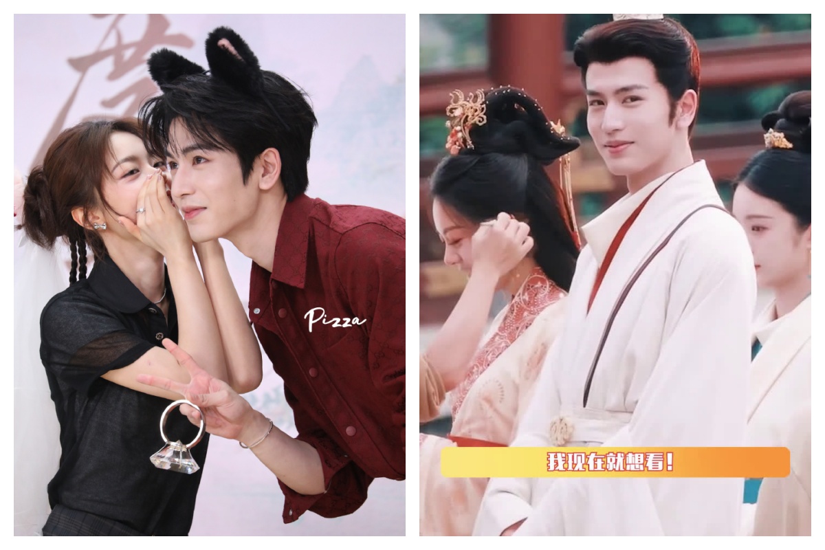 "The fastest second collaboration in history! Zhang Linghe and Zhao ...