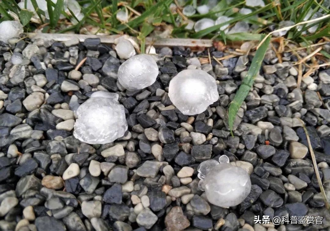 How terrifying is a fist-sized hailstone? Falling from the sky like ...