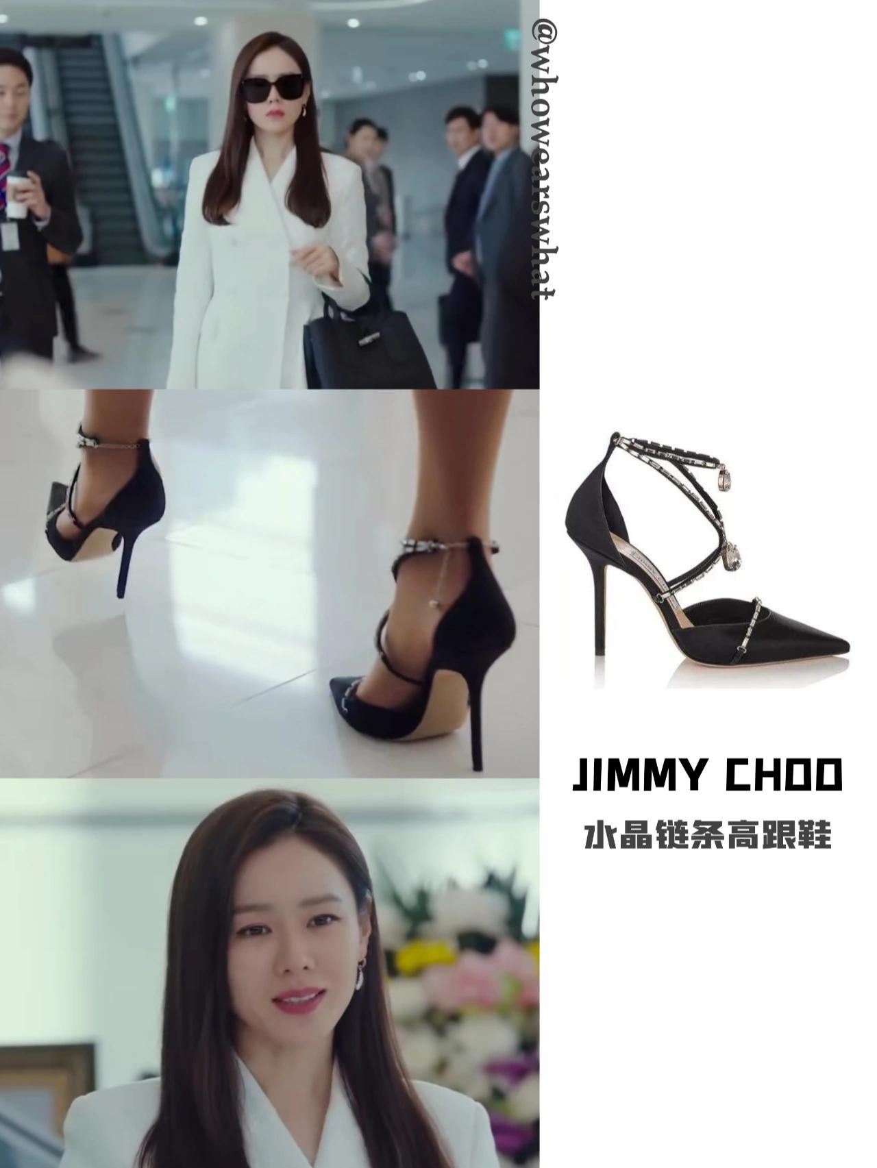 The little ladies only have three pairs of high heels that have ...