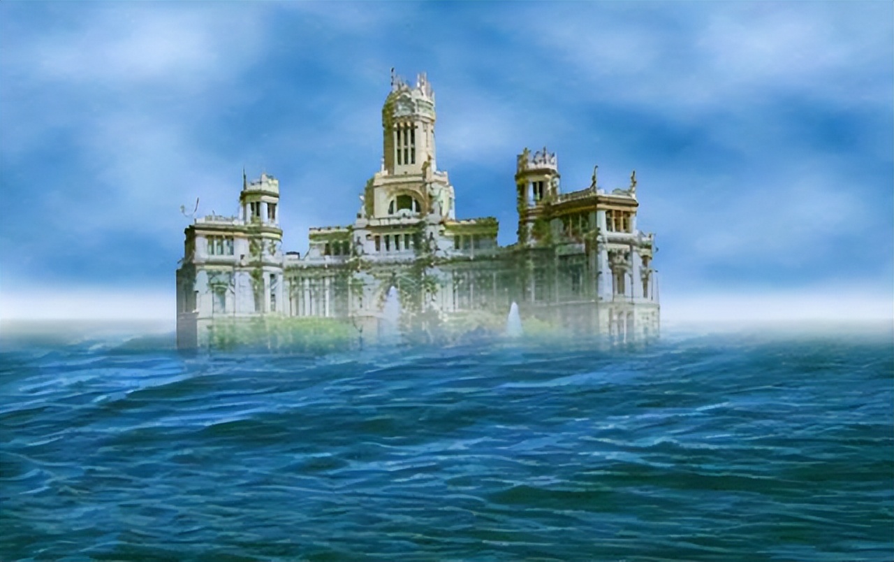 The magical mirage travels through time and space, and people can see ...