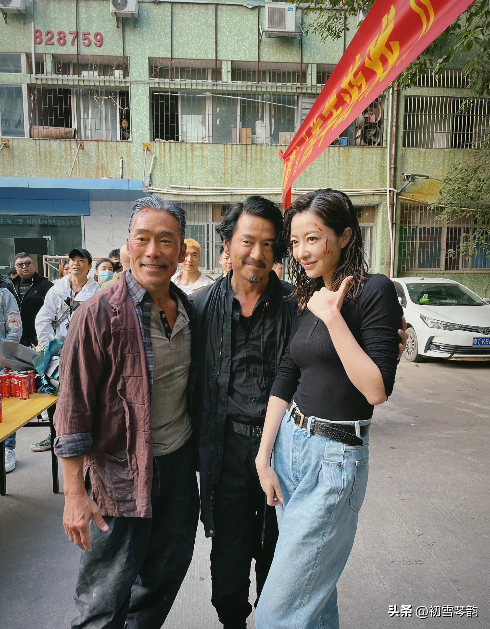 Xiong Dailin's new film "The Lamb's Game" finished filming, Zheng ...
