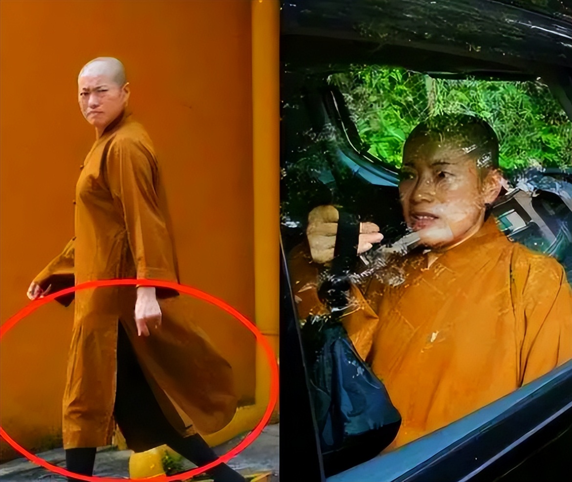 Wearing stockings and wigs, driving a luxury car and living in a villa ...